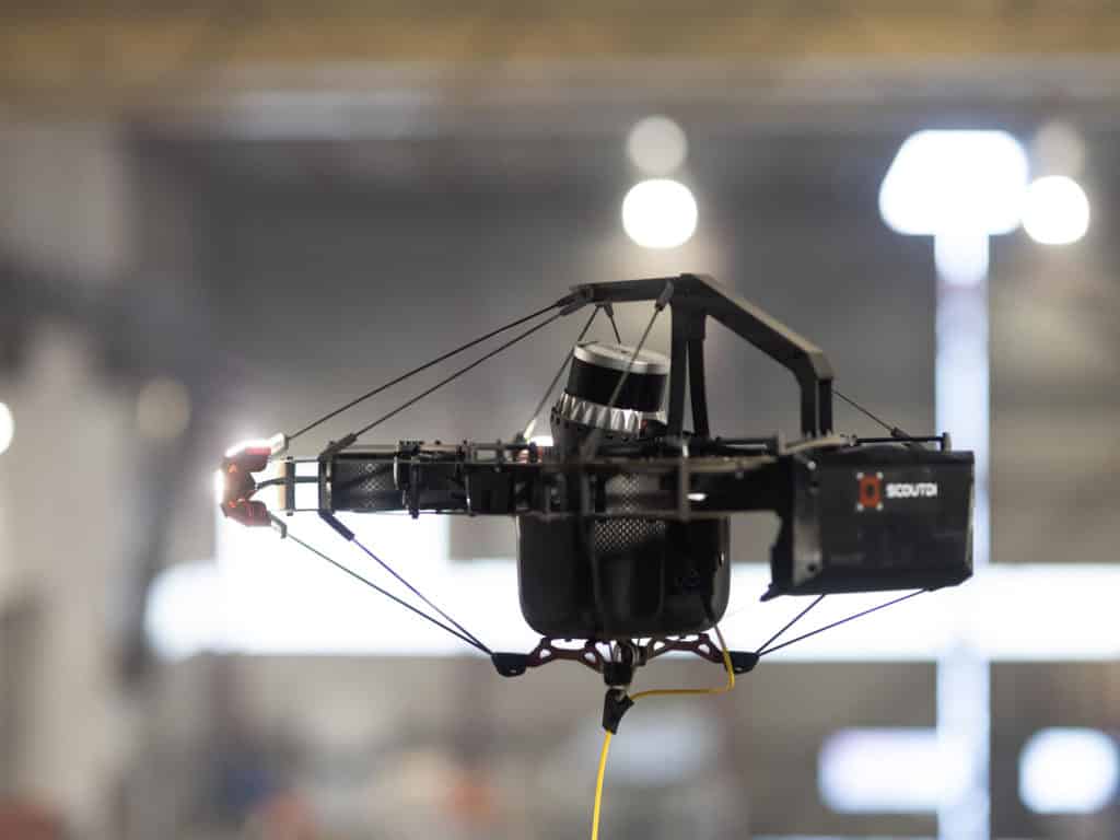 Drone inspection of a cargo tank - PCE International