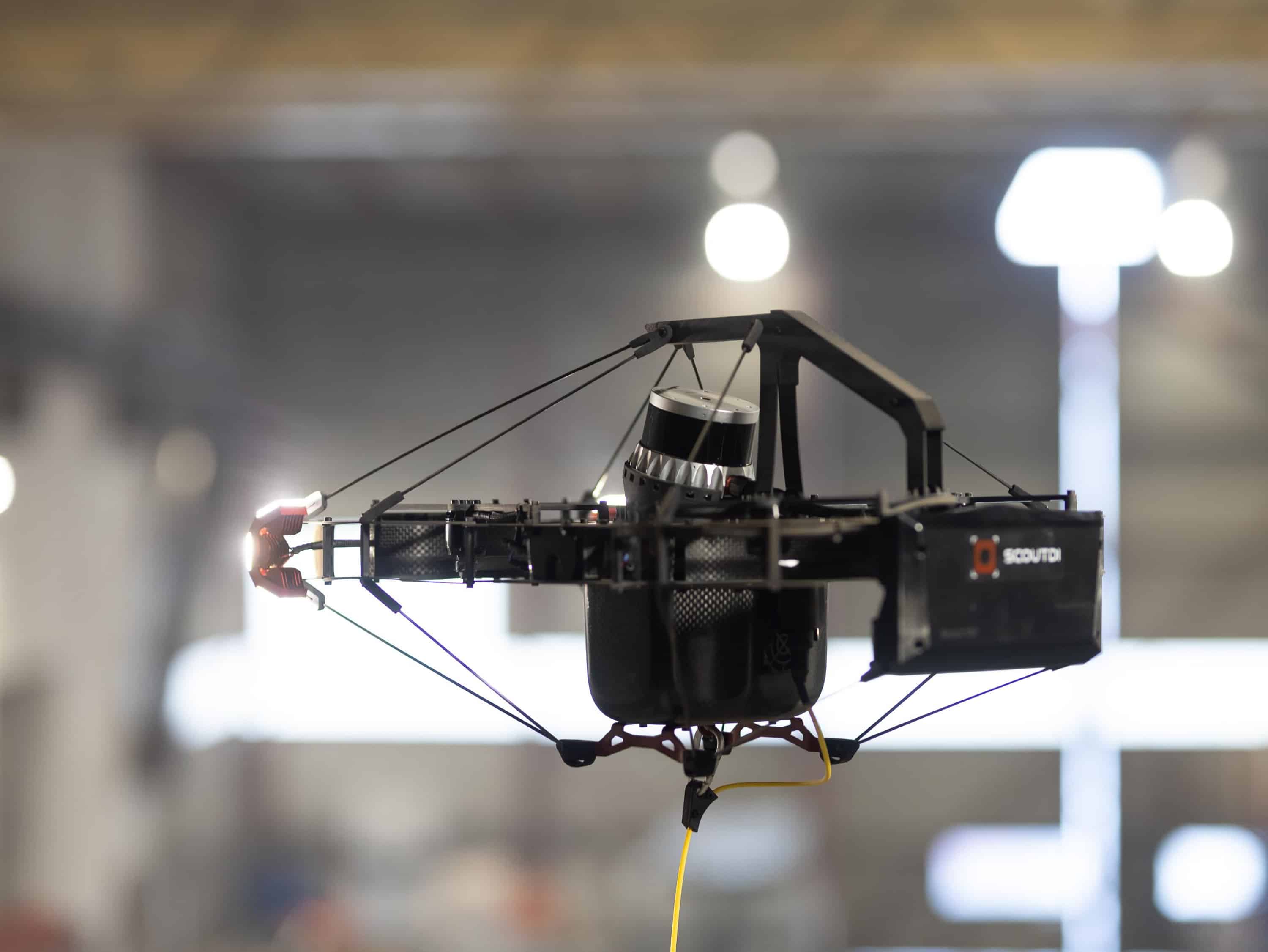 Drone inspection of a cargo tank - PCE International